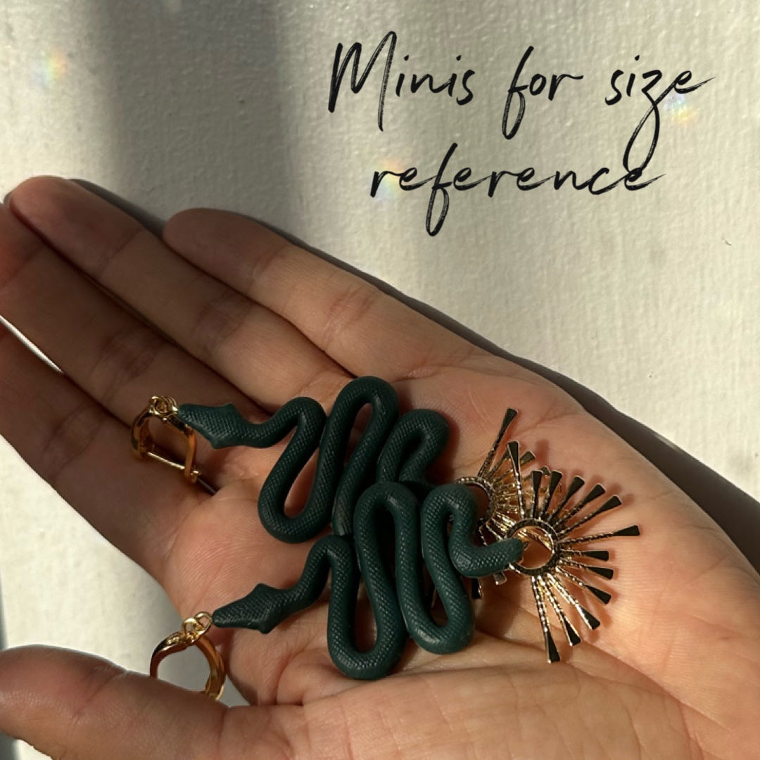 The Medusa Earrings (Black Friday/Cyber Monday PRESALE!) – Meesha Farzaneh